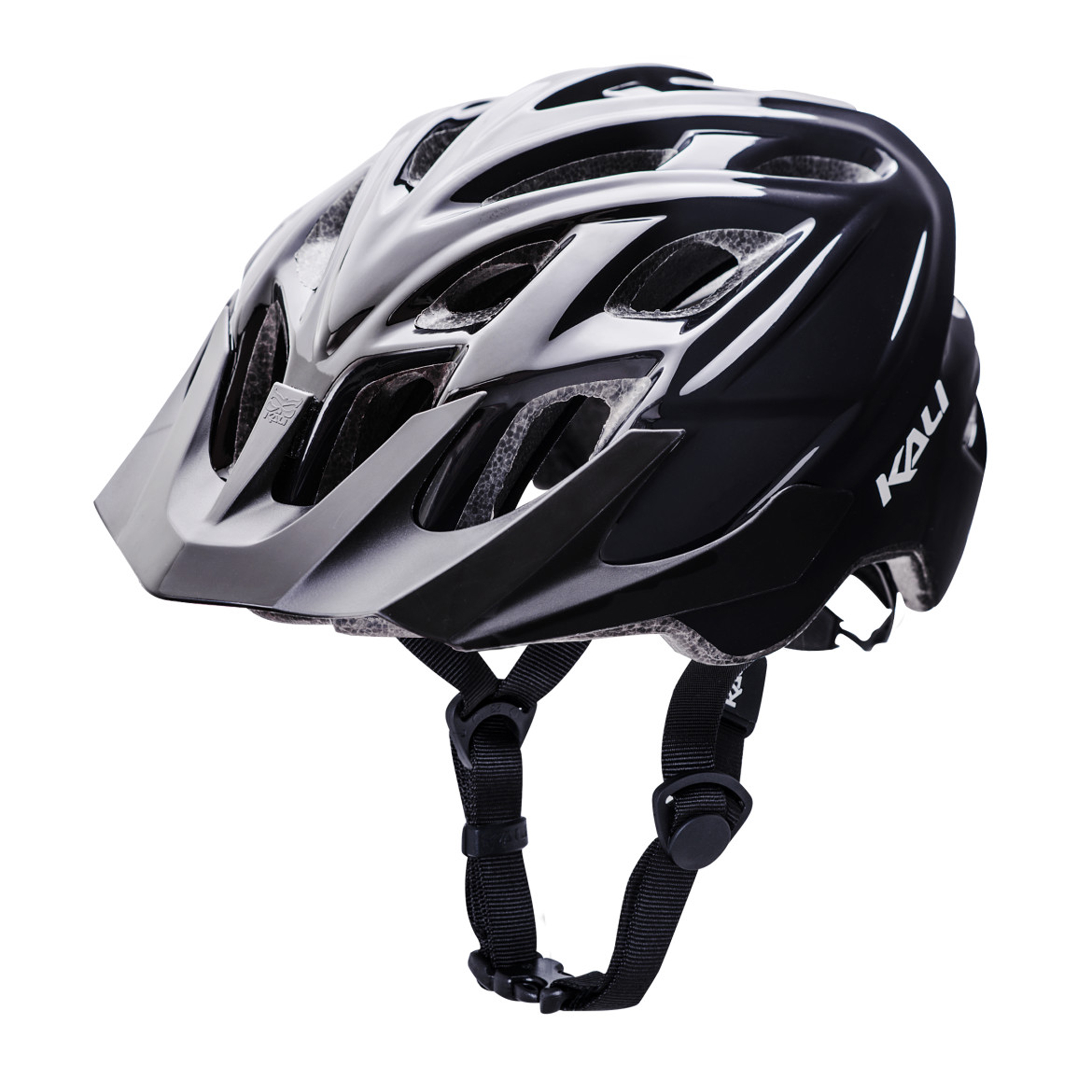 Kali Chakra Solo Trail Helmet, Small/Medium, Black | Bikeparts.Com