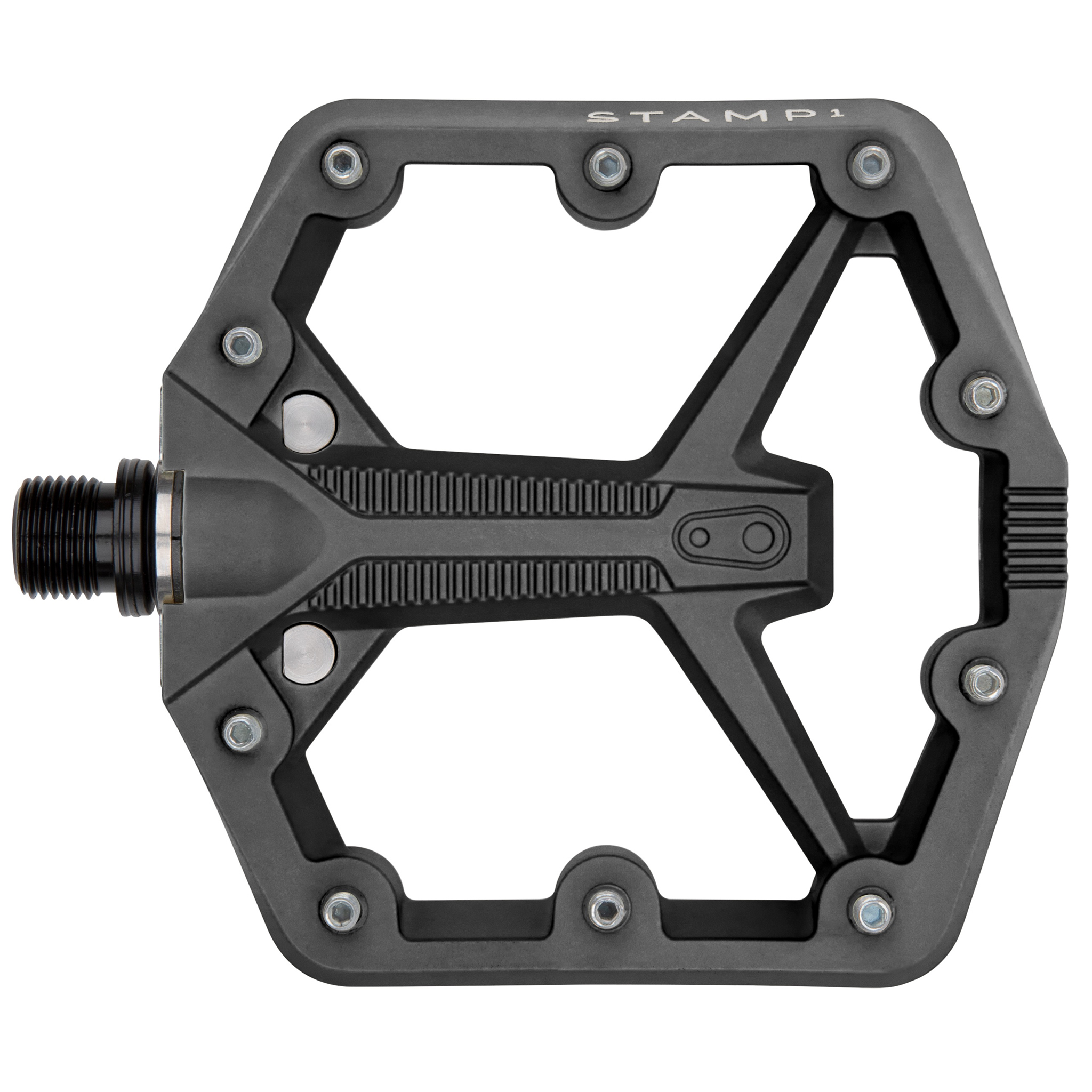 Crankbrothers Stamp 1 Gen 2 Small Platform Pedals, Black | Bikeparts.Com