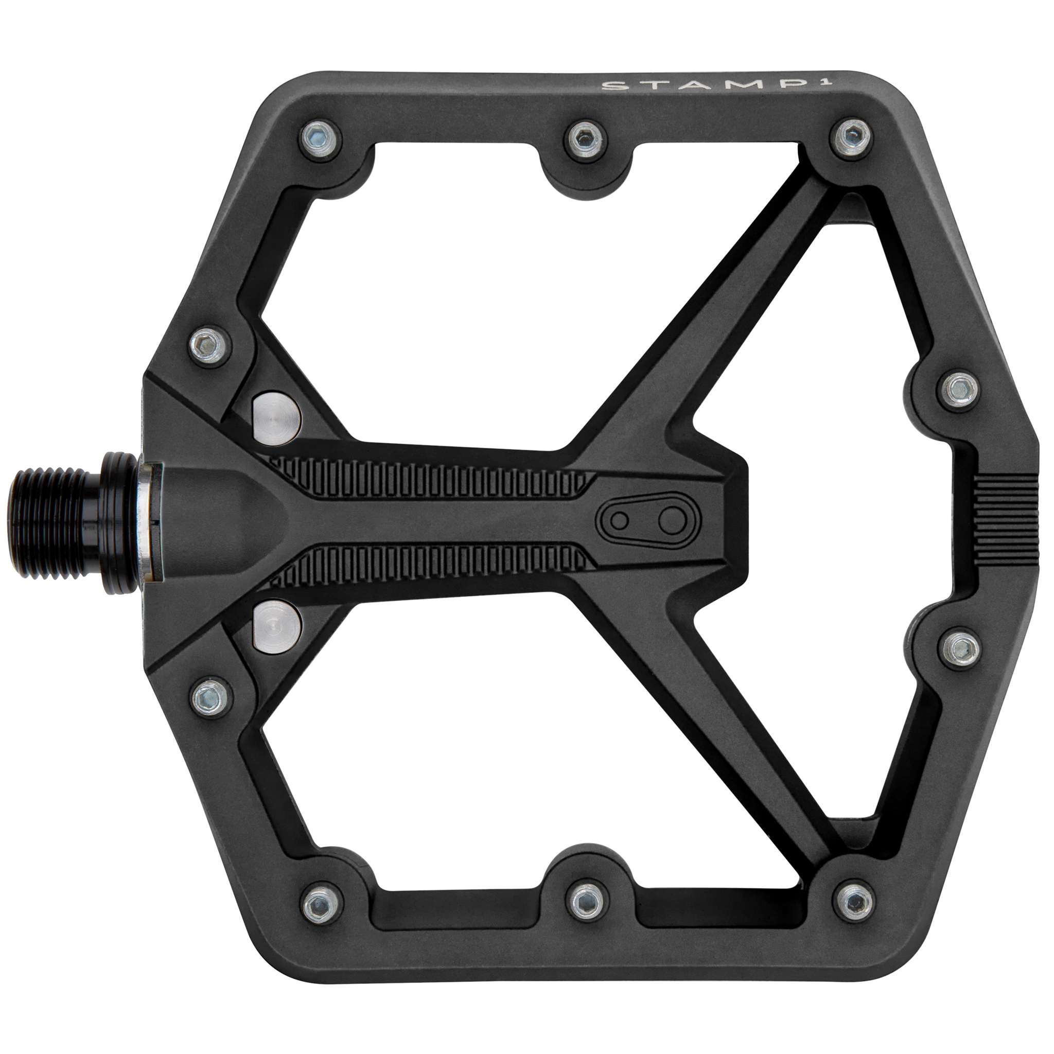 Crankbrothers Stamp 1 Gen 2 Large Platform Pedals, Black | Bikeparts.Com