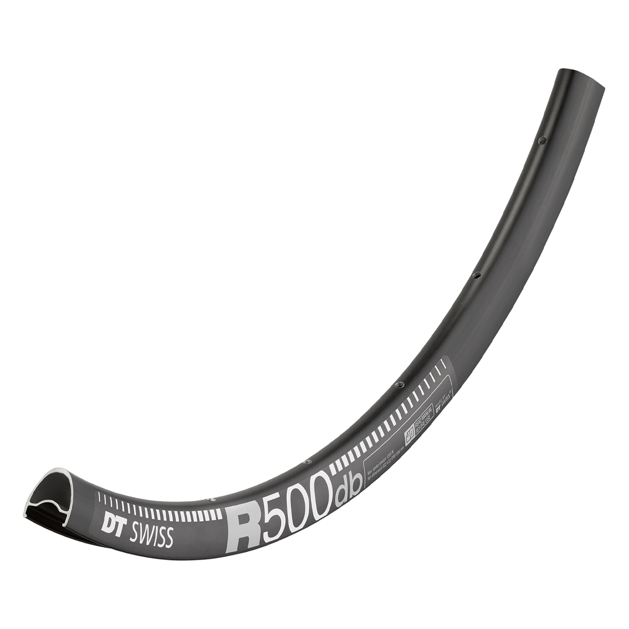 DT Swiss R 500 Disc 700c Rim, 32h, Black | Bikeparts.Com