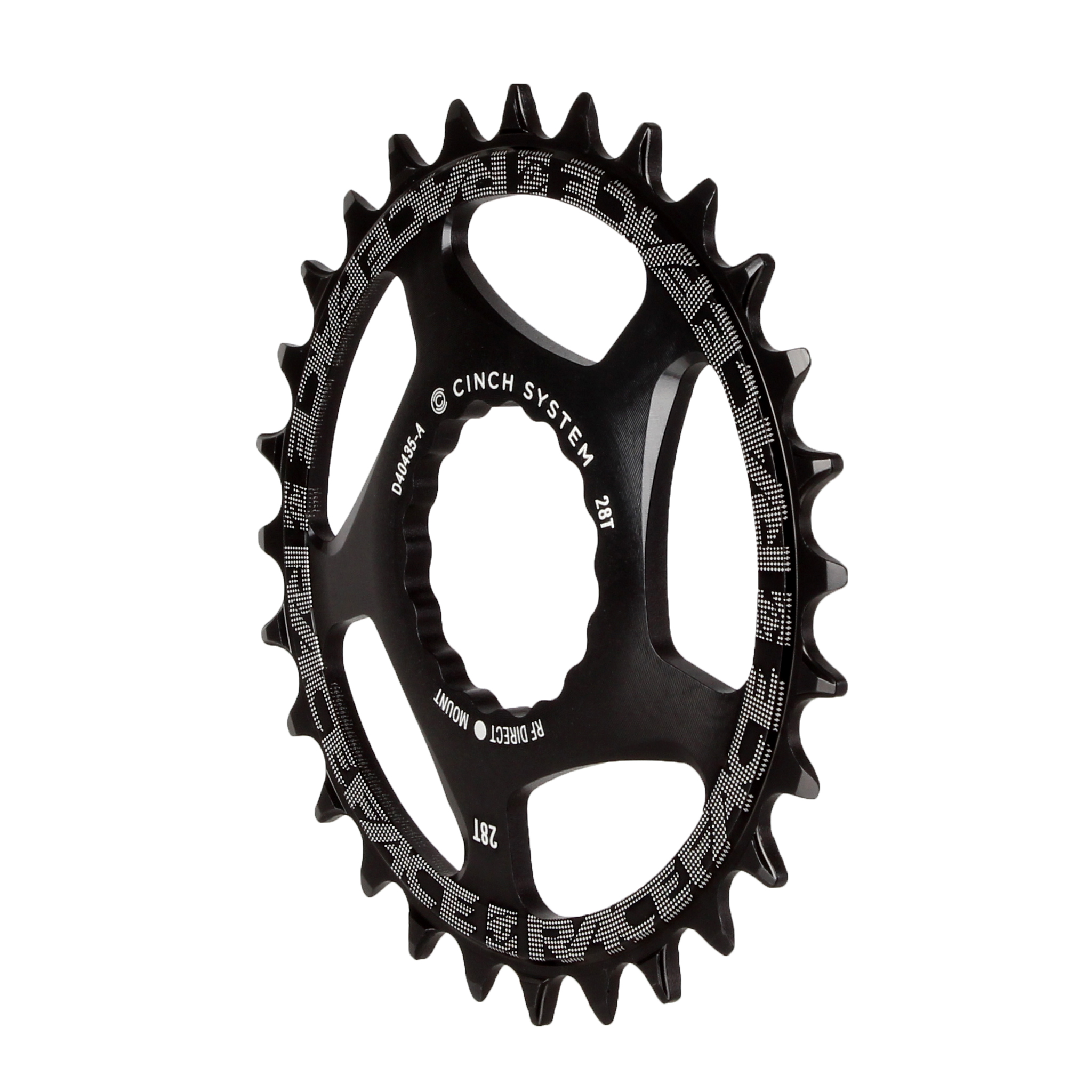 Race Face Cinch Direct Mount Chainring, 28T - Black | Bikeparts.Com