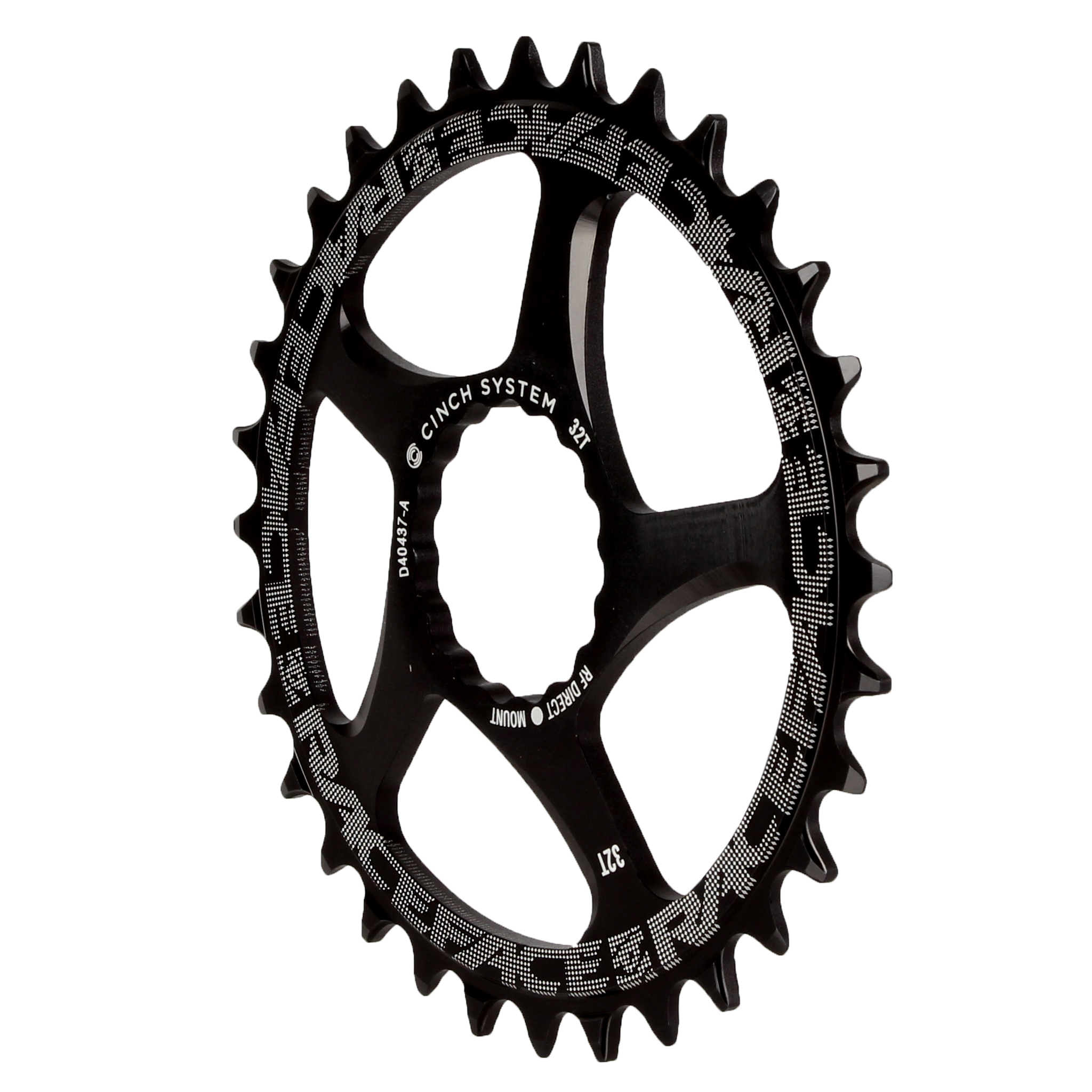 Race Face Cinch Direct Mount Chainring, 32T, Black | Bikeparts.Com