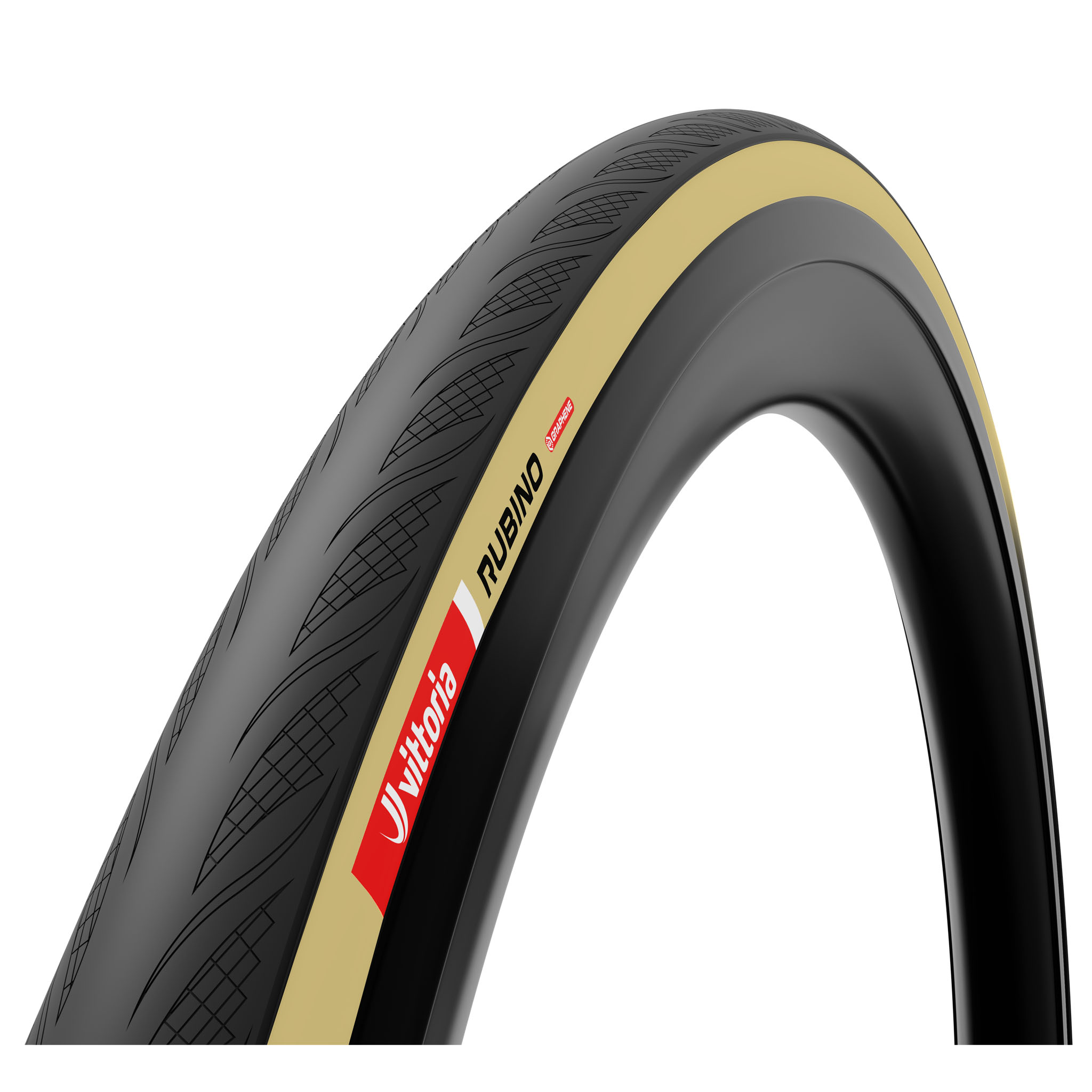 Vittoria Rubino V G2.0 Tire, TLR Folding, 700x30, Tan/Black | Bikeparts.Com
