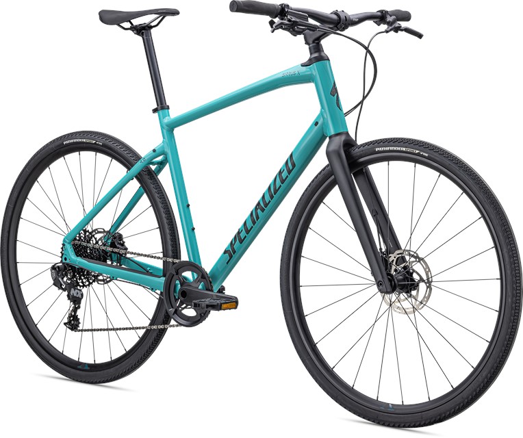 2022 Specialized Sirrus X 4.0 Gloss Lagoon Blue / Tropical Teal / Satin ...
