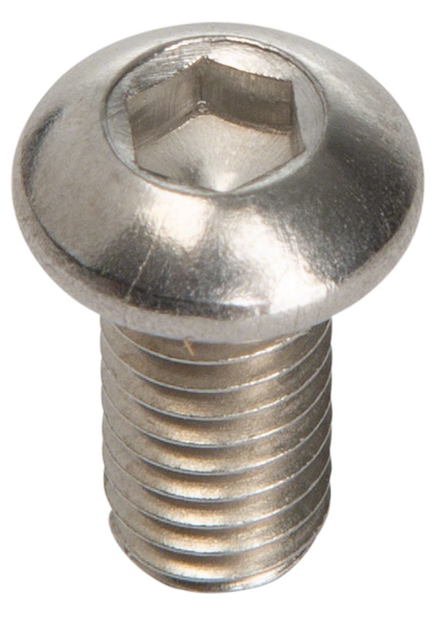 M6 x 12.0mm Stainless Button Head Bolt: Bag/10 | Bikeparts.Com
