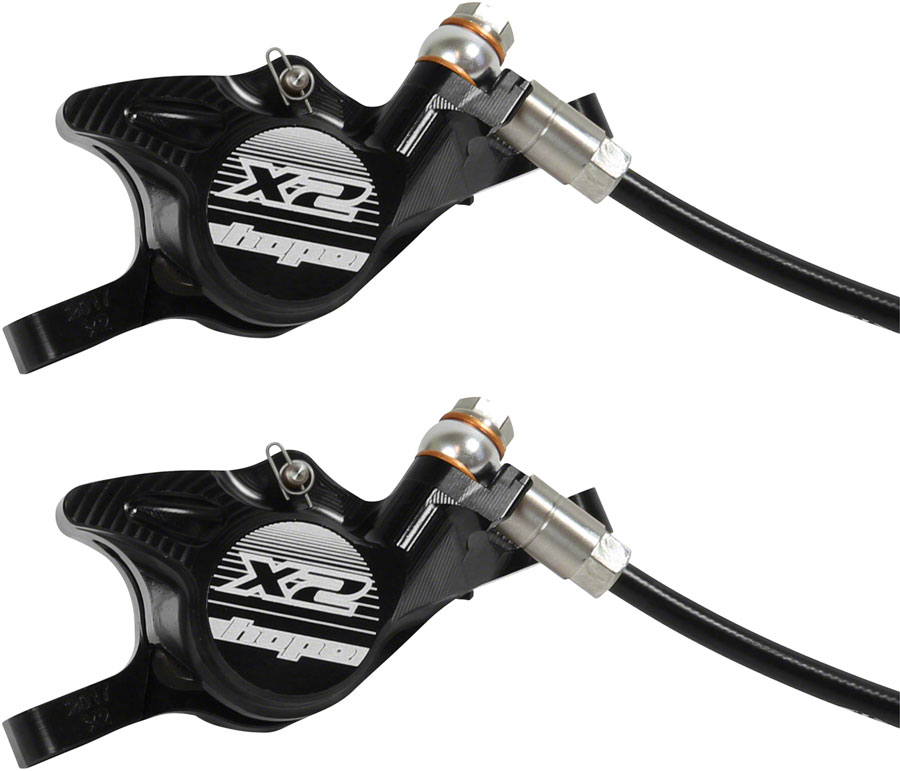 Hope Tech 3 X2 Duo Disc Brake and Lever - Right Hand, Front and Rear ...