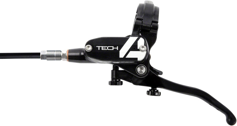 Hope Tech 4 V4 Disc Brake and Lever Set - Rear, Hydraulic, Post Mount ...