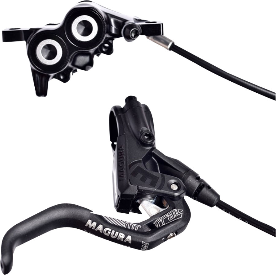 Magura MT Trail Sport Disc Brake Set - Front and Rear, Hydraulic, Post ...