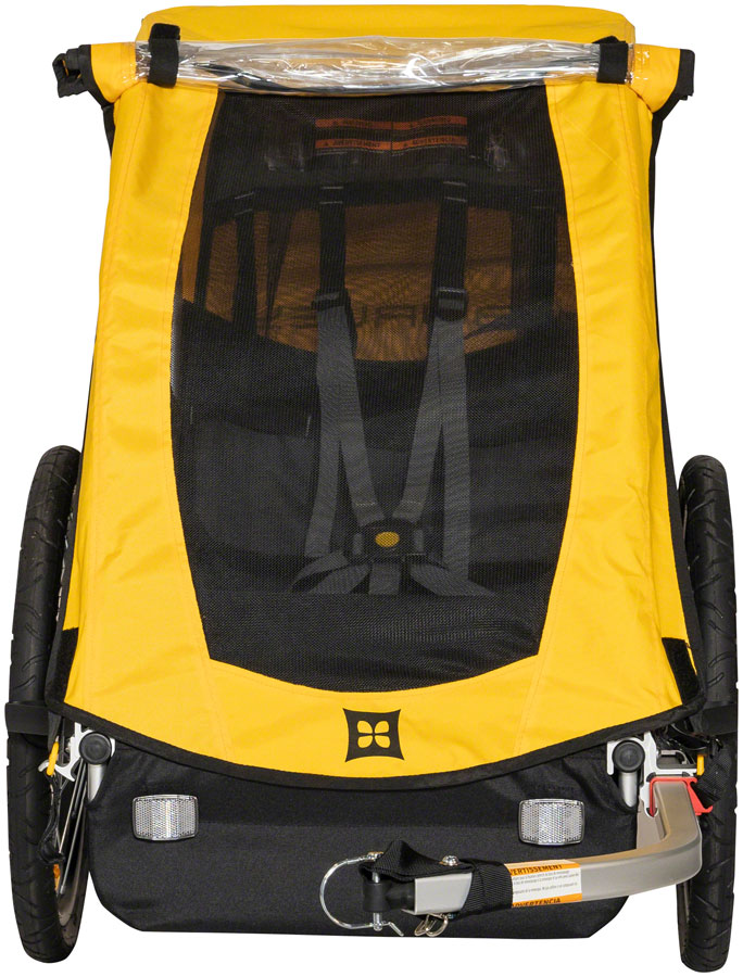 Burley Bee Child Trailer - Single, Yellow | Bikeparts.Com