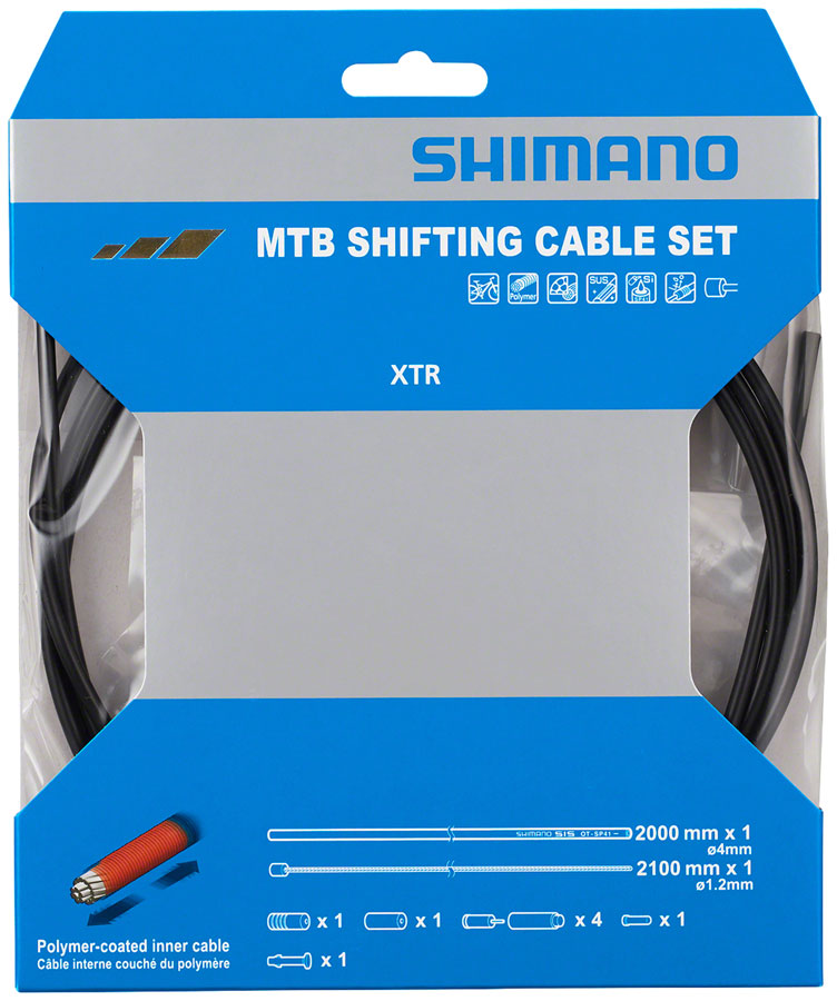 Shimano MTB Polymer Shift Cable Set - Rear | Bikeparts.Com