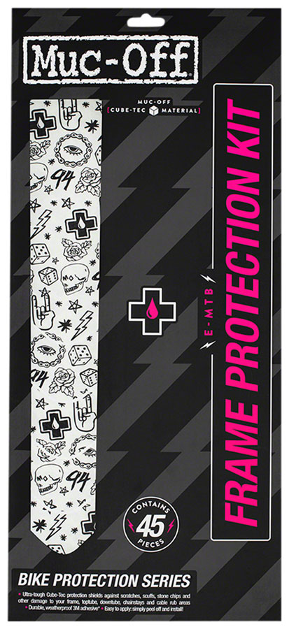 Muc-Off E-MTB Frame Protection Kit - 45-Piece Kit, Punk | Bikeparts.Com