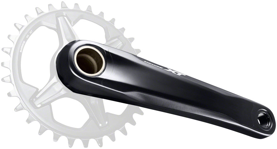 Shimano DEORE XT FC-M8130-1 Crankset - 165mm, 12-Speed, Direct Mount ...