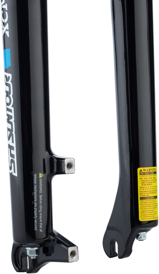 SR Suntour XCM Suspension Fork: 26", 1", Threadless Steerer, 100mm Travel, Linear Pull and Disc ...