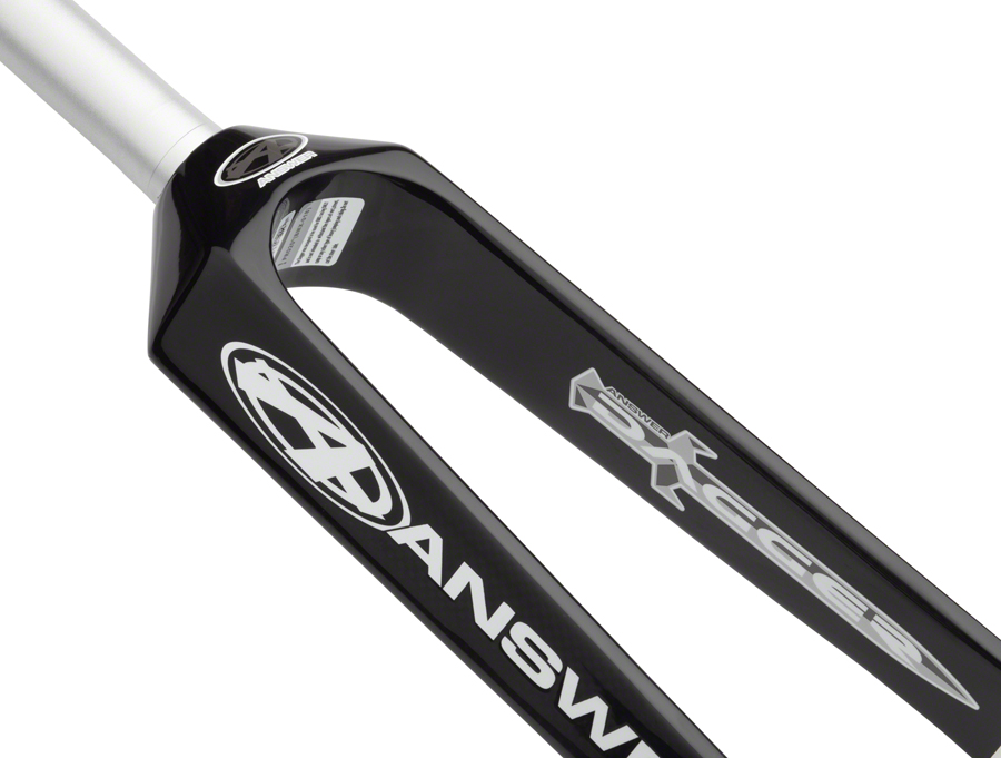 Answer BMX Dagger Pro Fork - 20", 20mm Dropout, Tapered, Black ...