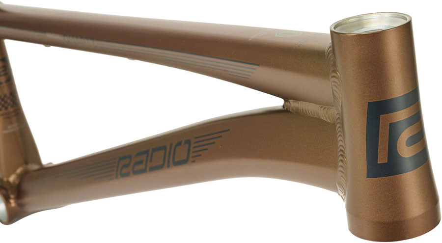 Radio Quartz BMX Race Frame - Pro XL, 21.25" TT, Metallic Copper ...