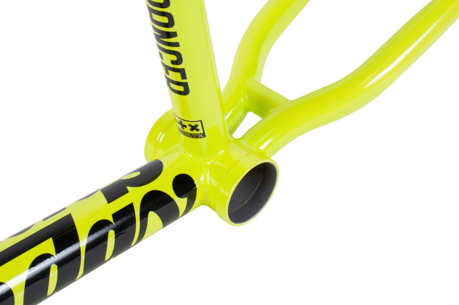 Sunday Park Ranger BMX Frame - 20.75" TT, Yellow | Bikeparts.Com