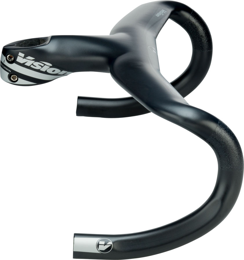 Vision Metron 5D Drop Handlebar - Carbon, Integrated, 42cm, Black ...