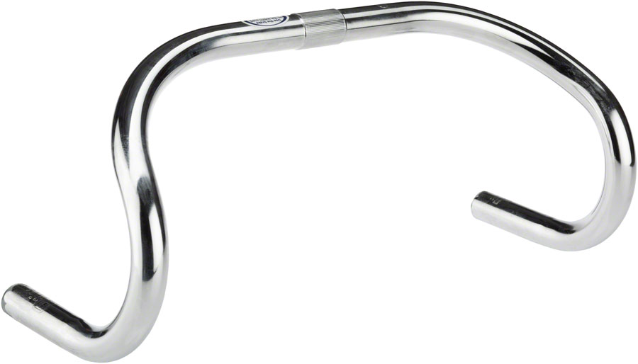 Nitto Track Drop Handlebar - Steel, 25.4mm, 42cm, Silver | Bikeparts.Com