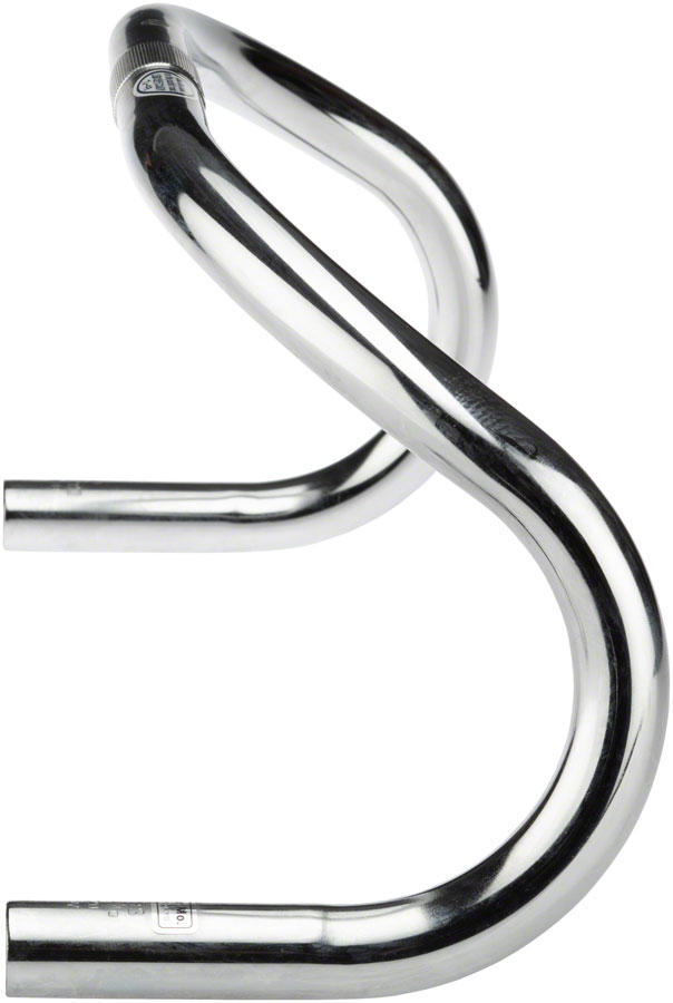 Nitto Track Drop Handlebar - Steel, 25.4mm, 42cm, Silver | Bikeparts.Com