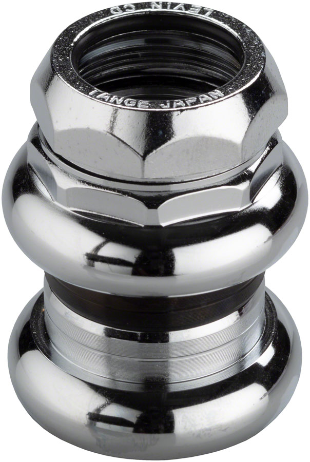 Tange-Seiki Levin CDS 1" Threaded Headset: 26.4mm Crown Race Chrome ...