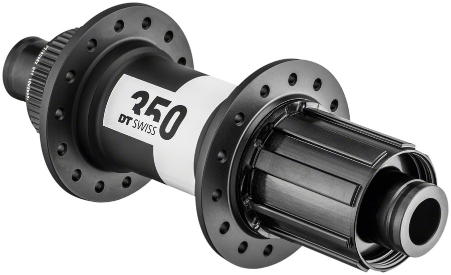 DT Swiss 350 Rear Hub - 12 x 148mm, Center-Lock, HG11 MTN, Black, 32H ...