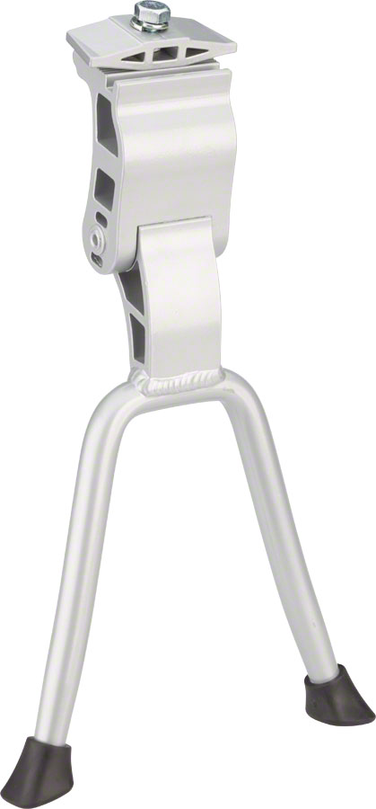 MSW KS-300 Two-Leg Dual Kickstand with Top Plate - Silver | Bikeparts.Com