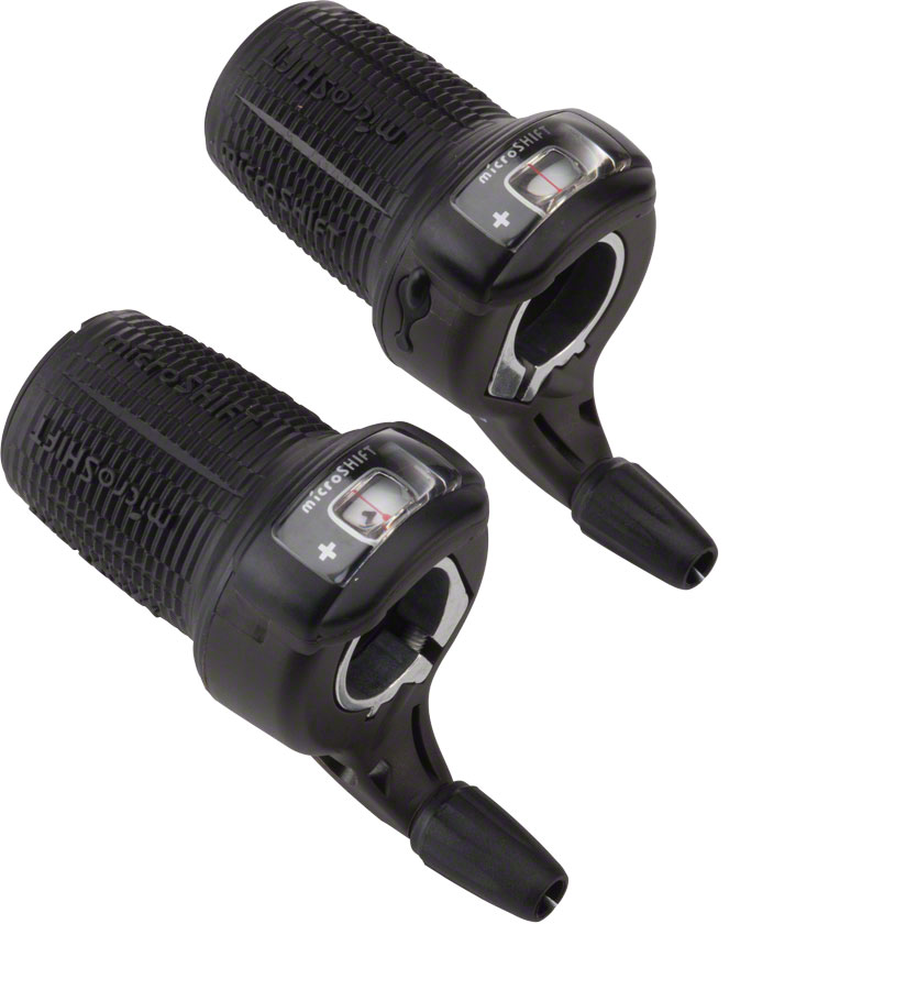 microSHIFT DS85 Twist Shifter Set, 8-Speed, Triple, Optical Gear ...