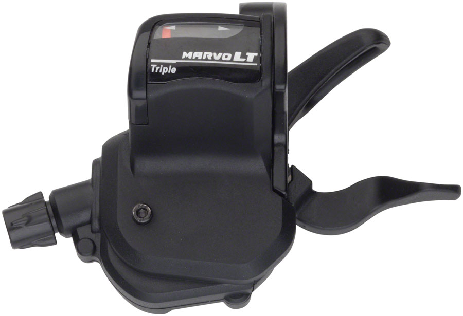 microSHIFT MarvoLT Left Trigger Shifter, Triple, Steel Lever, Optical ...