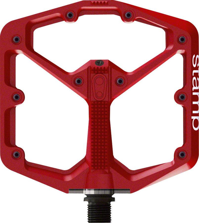 Crank Brothers Stamp 7 Pedals - Platform, Aluminum, 9/16", Red, Large ...
