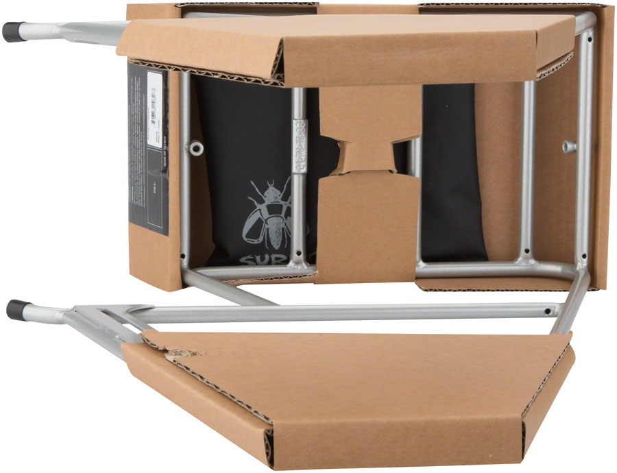 Surly CroMoly Front Rack 2.0: Silver | Bikeparts.Com