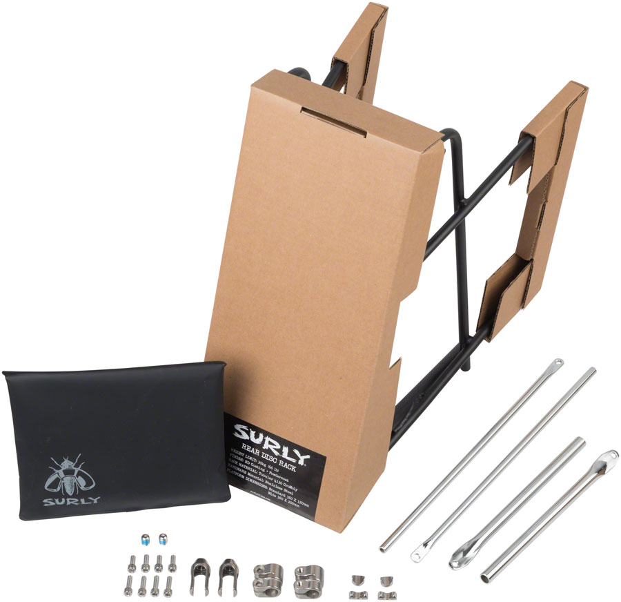 Surly Rear Disc Rack Standard, Black | Bikeparts.Com