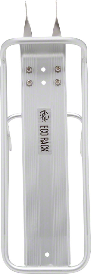 Planet Bike Eco Rear Rack: Includes Hardware, Silver | Bikeparts.Com