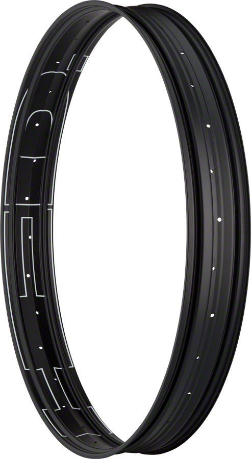 HED B.A.D Big Aluminum Deal Rim - 26" Fat, Disc, Black, 32H, Clincher ...