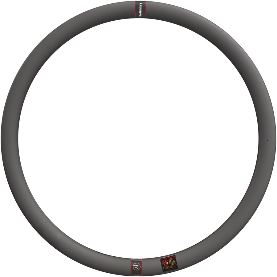 Reserve Wheels Reserve 40 Rim - 700c, Disc, Carbon, 24H | Bikeparts.Com