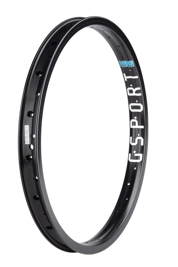 G Sport Ribcage Rim - 20", Hard Black, 36H | Bikeparts.Com