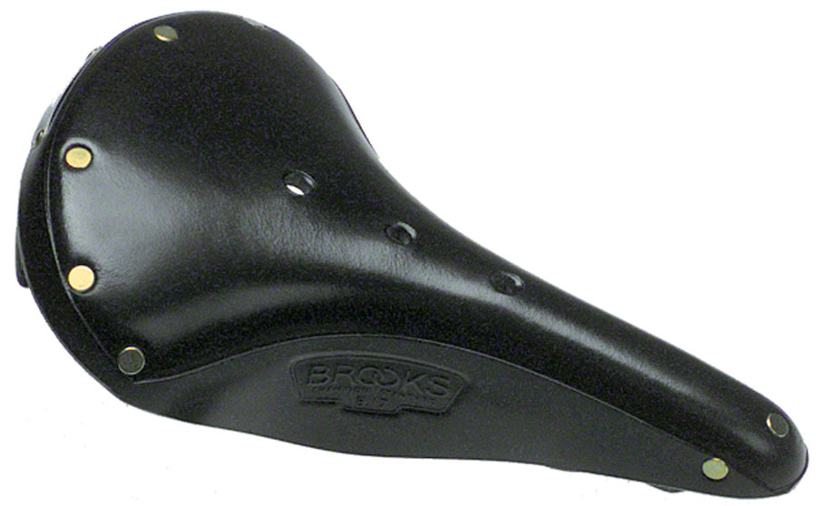 Brooks B17 Standard Saddle - Steel, Black, Men's | Bikeparts.Com