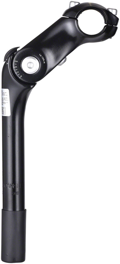 Zoom Quick Comfort Adjustable Stem - 90mm, 25.4 Clamp, Adjustable 80 ...