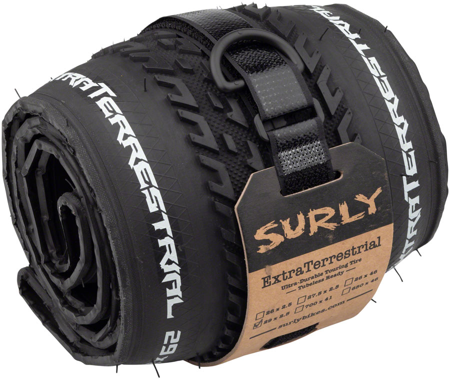 Surly ExtraTerrestrial Tire - 29 x 2.5, Tubeless, Folding, Black, 60tpi ...