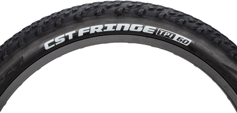 CST Fringe Tire - 24 x 2.8 Clincher Wire Black | Bikeparts.Com