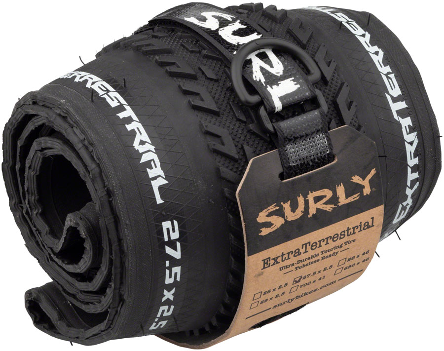 Surly ExtraTerrestrial Tire - 27.5 x 2.5, Tubeless, Folding, Black ...