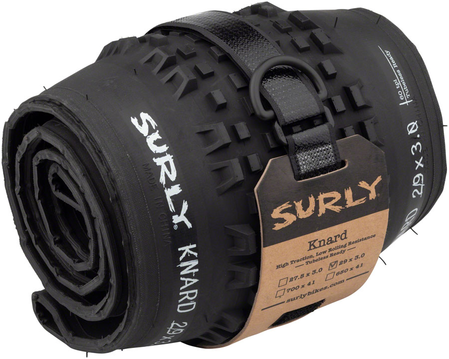Surly Knard Tire - 29 x 3, Tubeless, Folding, Black, 60tpi | Bikeparts.Com